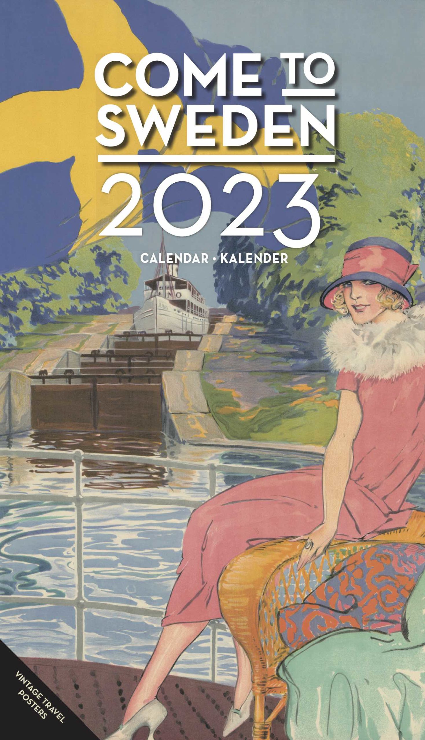 Calendar Come To Sweden 2023 Vintage Come To Sweden Calendar Come To Sweden 2023 Vintage Come To Sweden