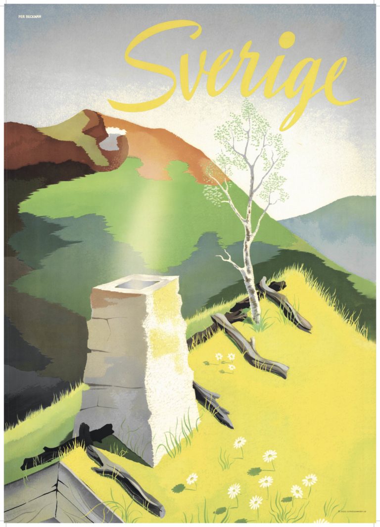 Sverige by Per Beckman, Vykort - Come To Sweden